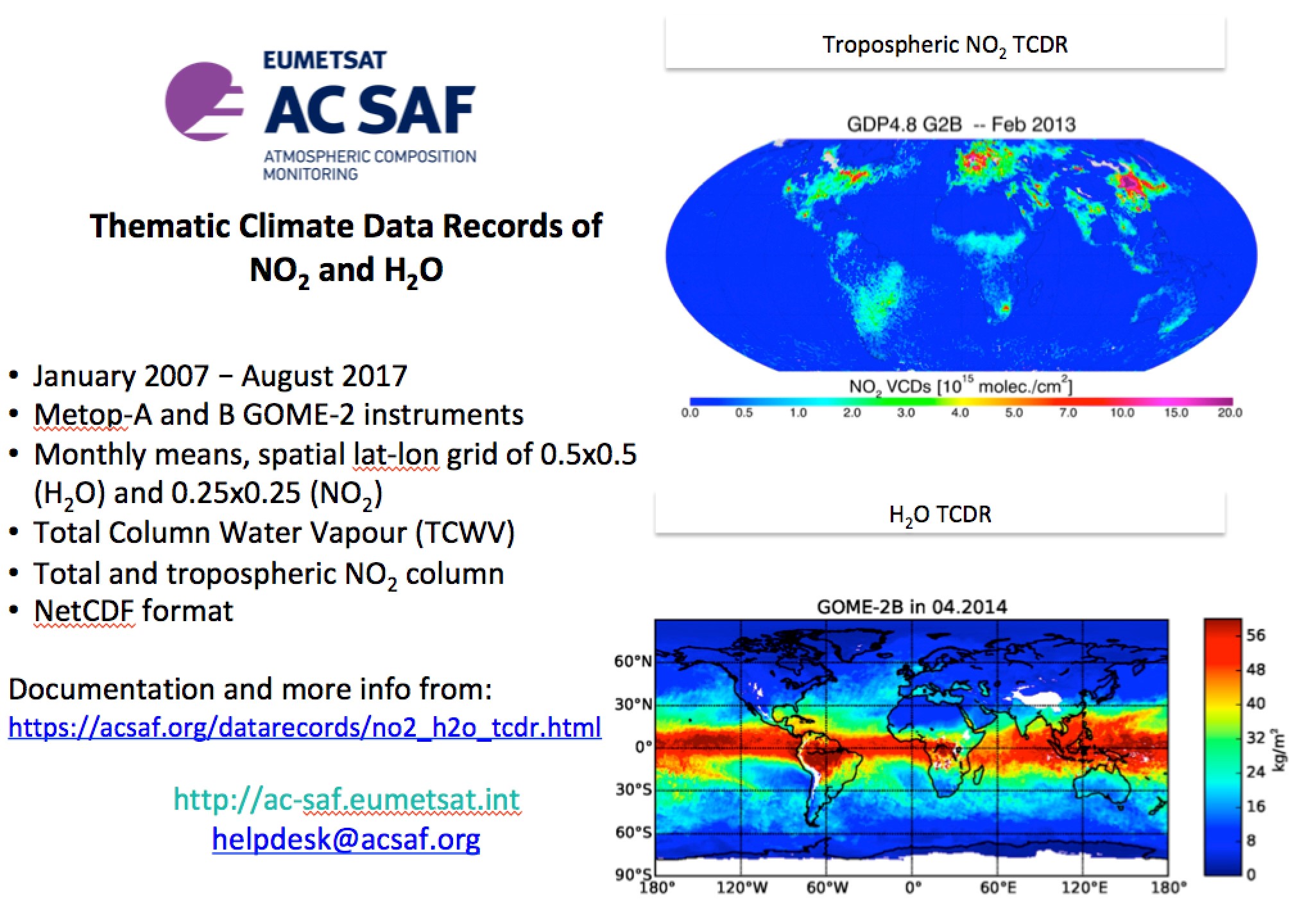 AC SAF - EUMETSAT Satellite Application Facility on Atmospheric ...